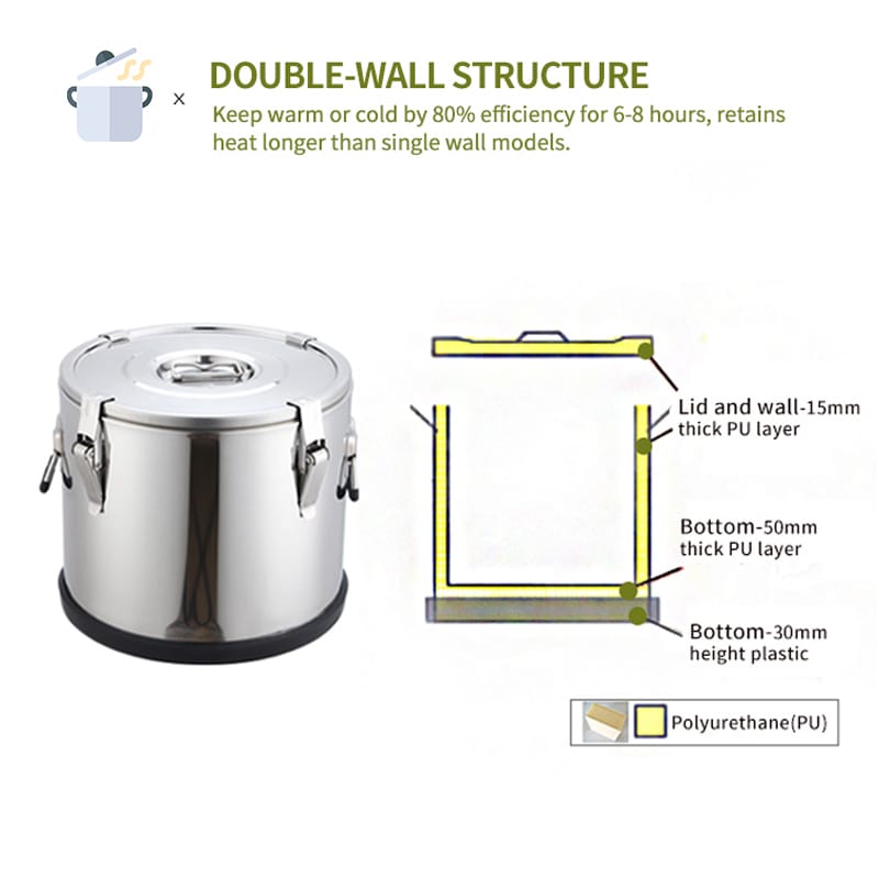 Stainless Steel Heat Insulation Barrel