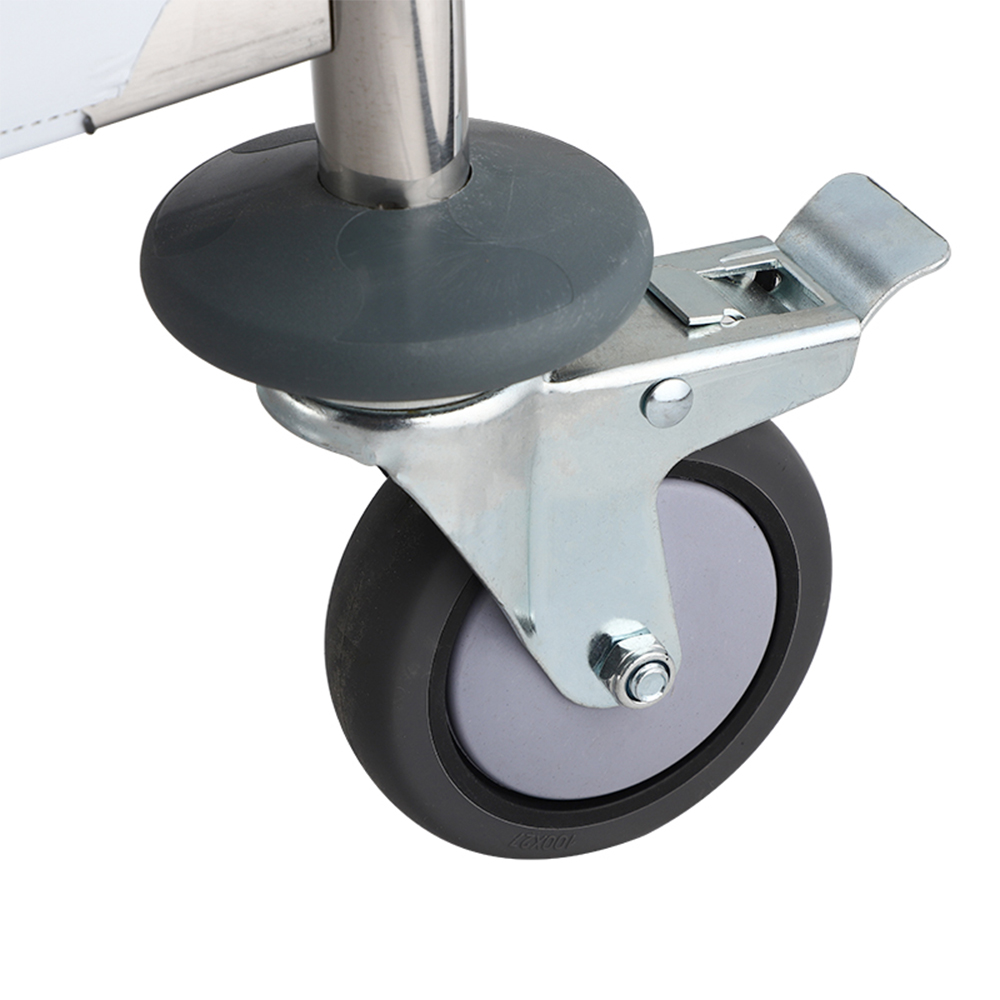 2, 3 tiers Round Tube Utility Trolley Cart