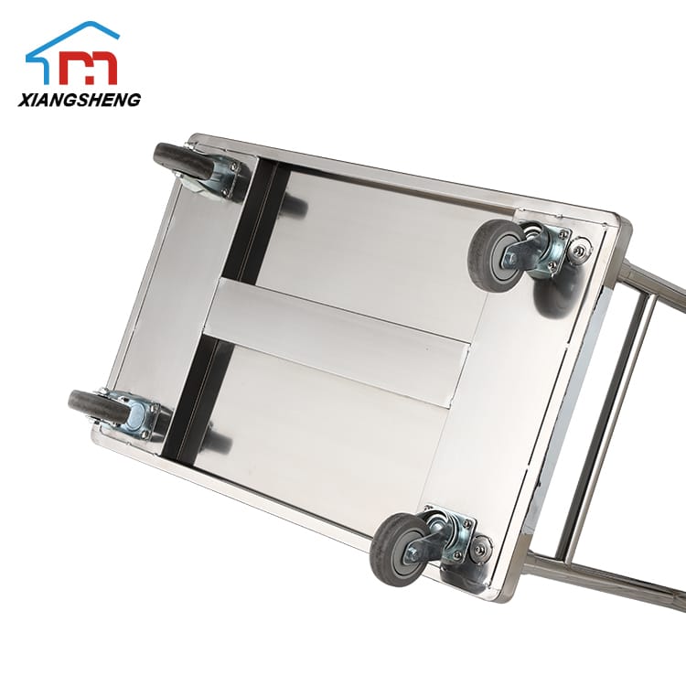 Hand push platform trolley cart - Xiangsheng - China factory of ...