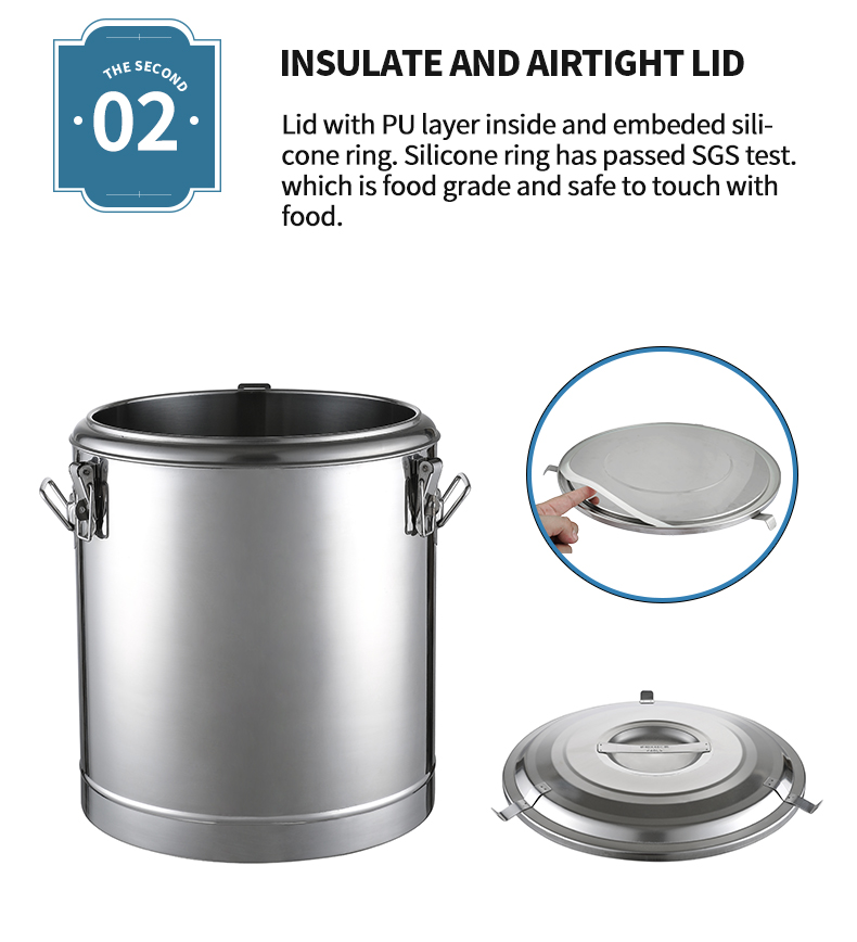 Stainless Steel Insulation Barrel